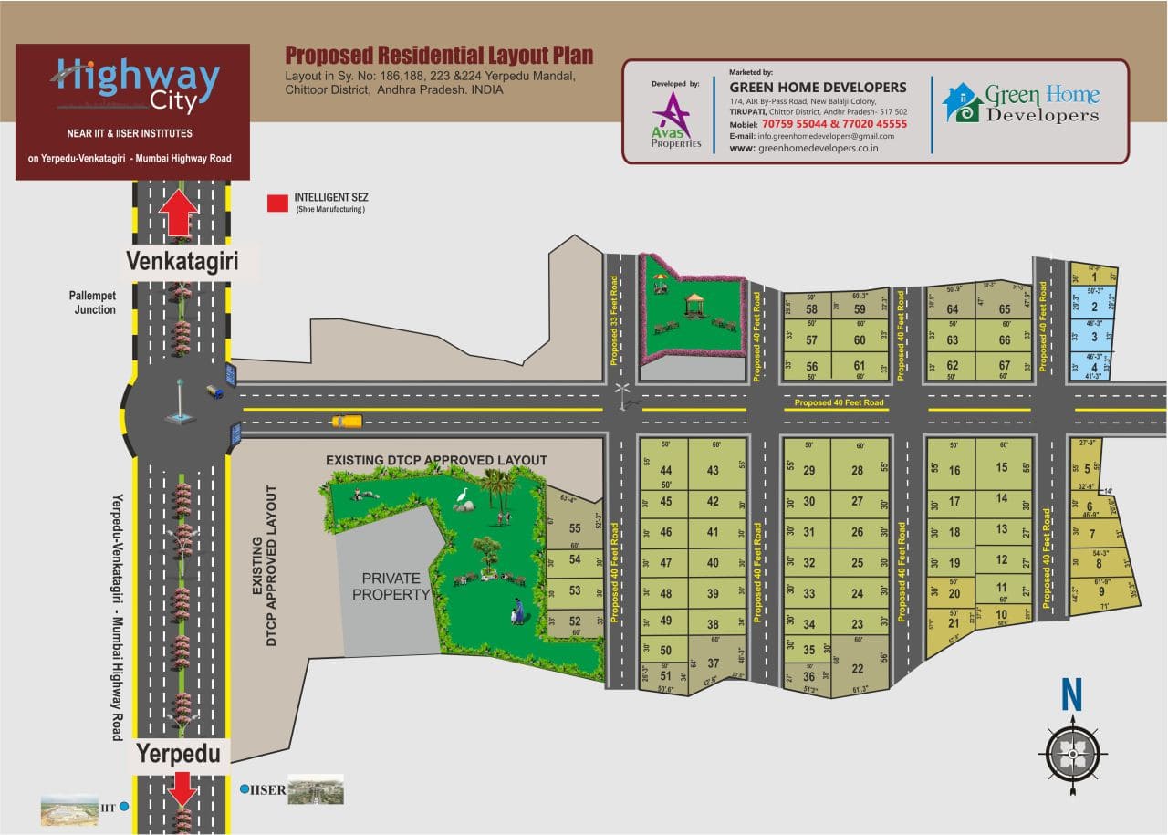 Highway City Villas & Villa Plots - Green Home Developers